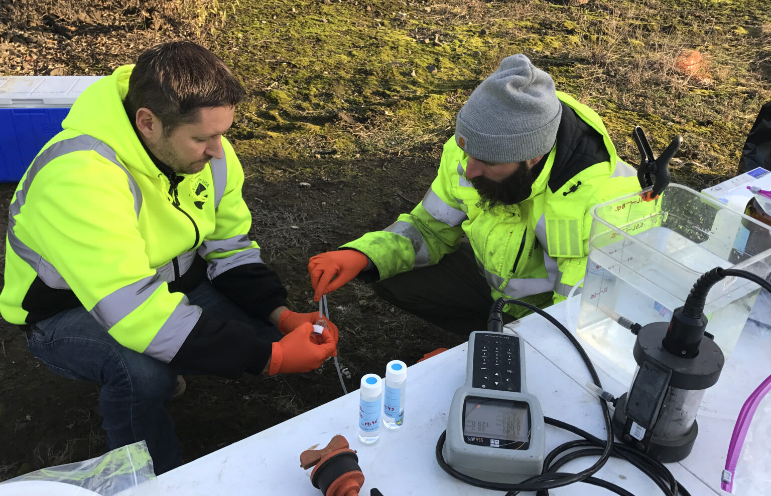 Sampling for stewardship - Port of Vancouver USA