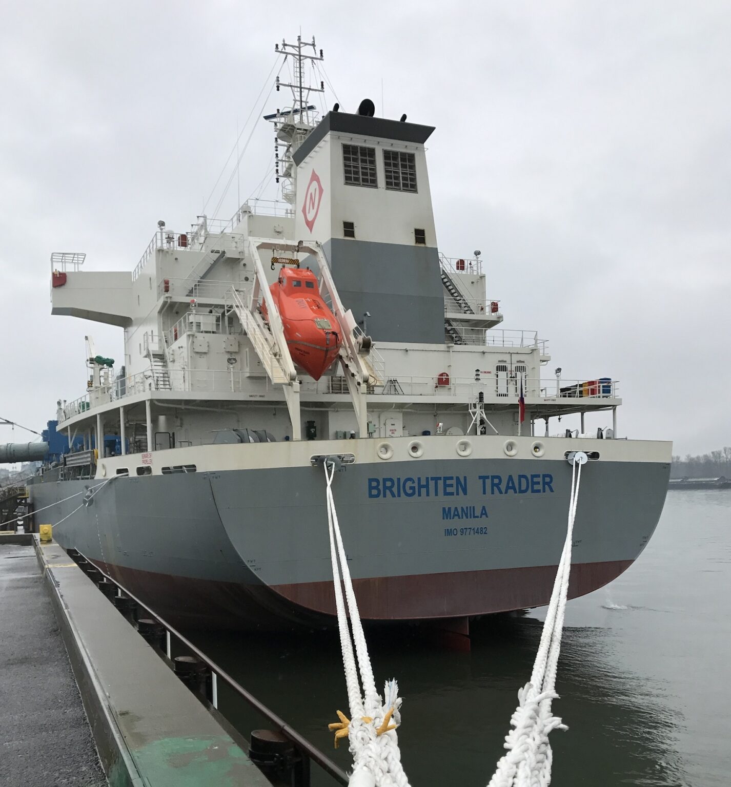 Port of Vancouver USA welcomes the Brighten Trader on its maiden voyage ...