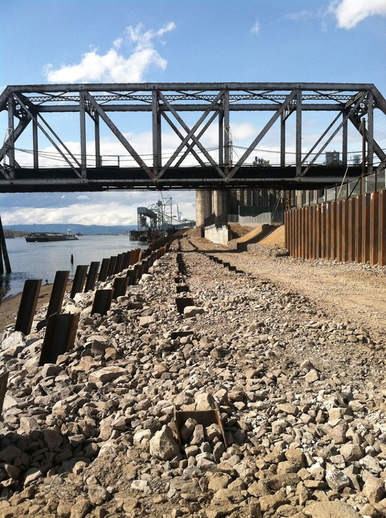 Ground Breaks on Phase Two of Trench Project - Port of Vancouver USA